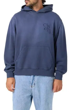 O'Neill Og Logo Ombré Box Hoodie - Navy