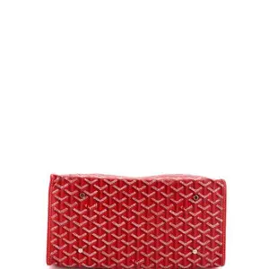 Goyard Saint Leger Briefcase Backpack Coated Canvas - Red