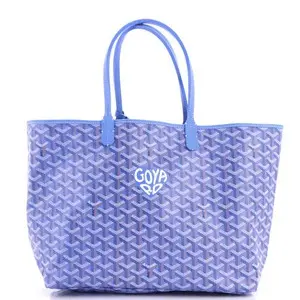 Goyard Saint Louis Reversible Tote Coated Canvas And Printed Canvas Pm