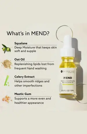 DAZZLE DRY Mend Intensive Conditioning Nail & Cuticle Oil