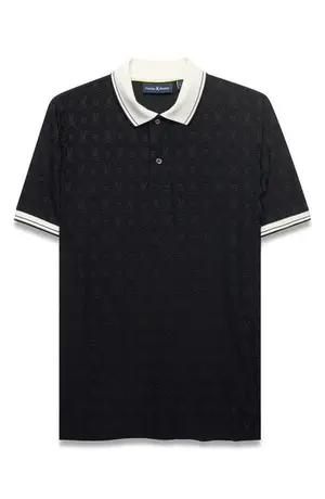 Psycho Bunny Garry Performance Jacquard Polo
