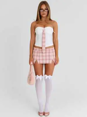 OUTCAST Schoolgirl Corset Top