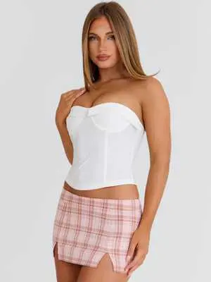 OUTCAST Schoolgirl Corset Top