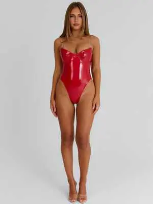 OUTCAST Devil Bodysuit & Skirt Set