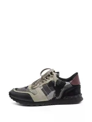 Valentino Garavani Rockrunner Sneakers - Black