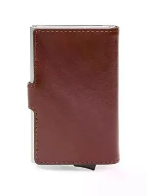 THE BRIDGE Bridge Logo-embossed Leather Cardholder
