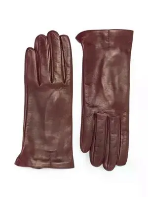 TOTEME T-stitch Leather Gloves