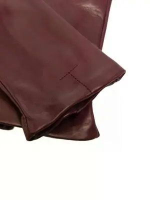 TOTEME T-stitch Leather Gloves