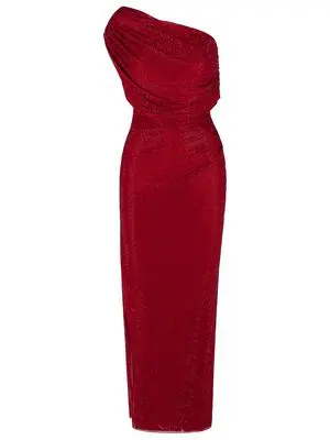 SELF-PORTRAIT Burgundy Polyester Dress