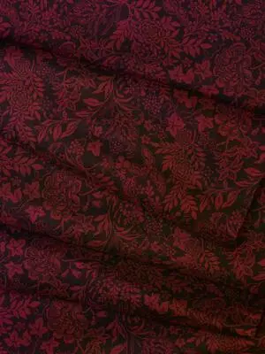 ELIZABETTA Rapallo Botanical-motif Scarf