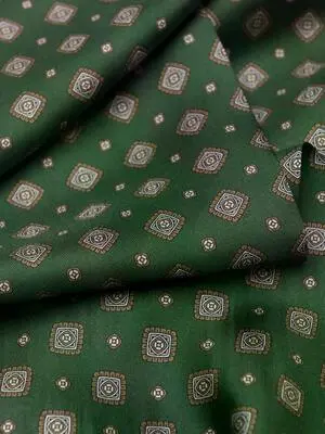 ELIZABETTA Ancona Medallion-pattern Scarf