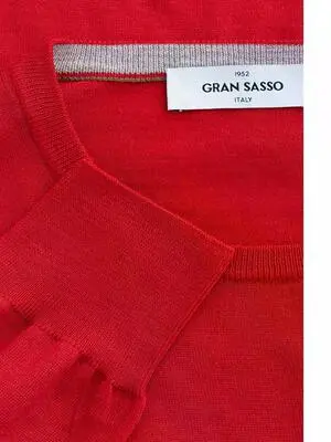 GRAN SASSO Crew-neck Wool Sweater