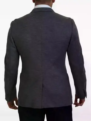 Dolce & Gabbana Embroidered-logo Wool Blazer