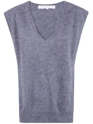 ABSOLUT CASHMERE V-neck Sweater "marilou - Gray