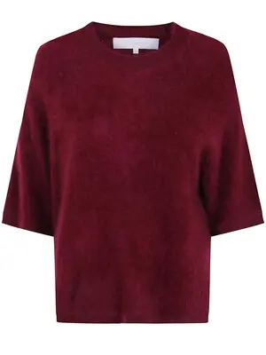 ABSOLUT CASHMERE Sweater Short Sleeves "jenna - Red