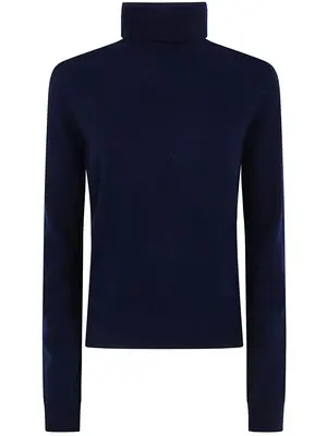 ABSOLUT CASHMERE Turtleneck Sweater "themys - Blue
