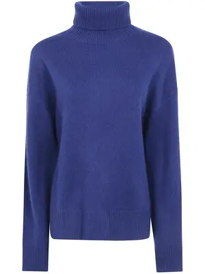 ABSOLUT CASHMERE Turtleneck Sweater "bertille - Blue