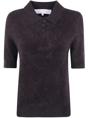 ABSOLUT CASHMERE Short-sleeve Sweater "margot - Brown