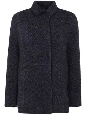 BOBOUTIC Jacket Double Breasted "spina - Blue