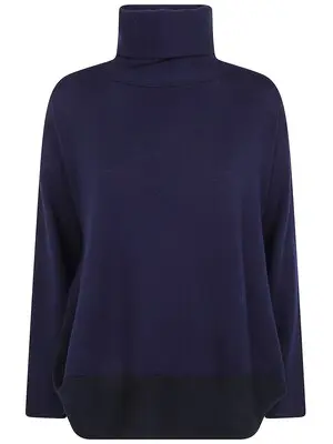PIERANTONIOGASPARI Sweater Bicolor "bicolor High Neck Sweater - Multi