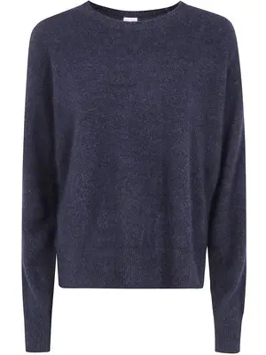 C.T. PLAGE C. T. Plage Round Neck Sweater "ladies Round Longsleeve Pullover - Gray