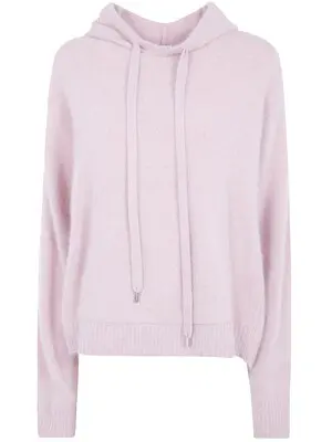 C.T. PLAGE C. T. Plage Hooded Long Sleeve Pullover - Pink