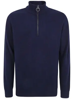 Barbour Half-zip Sweater "holden - Blue