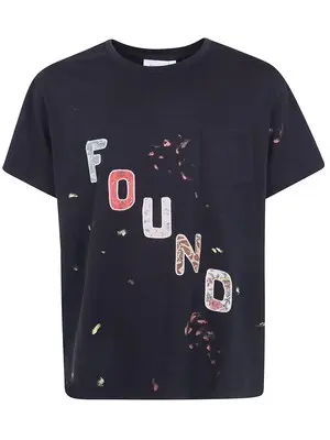 FOUND T-shirt "tapestry Logo - Black