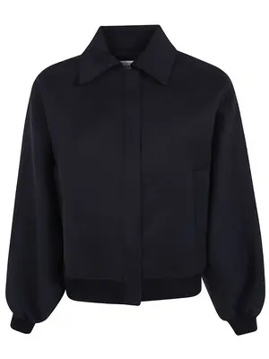 SEMICOUTURE Bomber Jacket "renie - Black
