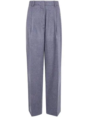 THELATEST Wide-leg Trousers "e-axel - Gray