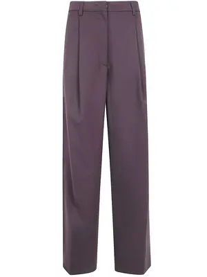 THELATEST Trousers Wide-leg "e-axel - Brown