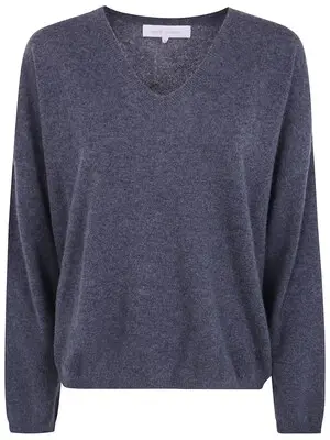 ABSOLUT CASHMERE V-neck Sweater "alicia - Gray