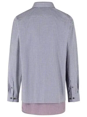 Dries Van Noten Navy Cotton Shirt