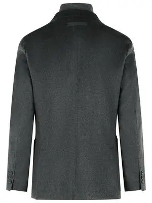 Zegna Oasi Beaver' Grey Cashmere Jacket
