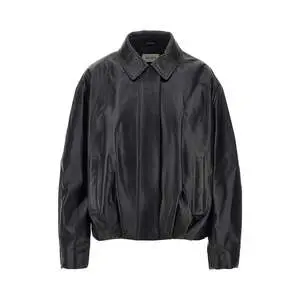 ARMA Melis' Leather Aviator Jacket
