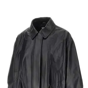 ARMA Melis' Leather Aviator Jacket