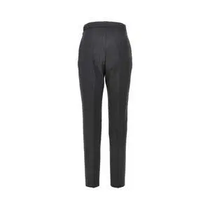 JIL SANDER Pinstriped Wool Tailored Pants