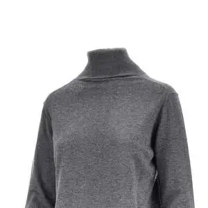 Max Mara Silk And Wool-blend Knitted Turtleneck