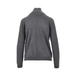 Max Mara Silk And Wool-blend Knitted Turtleneck