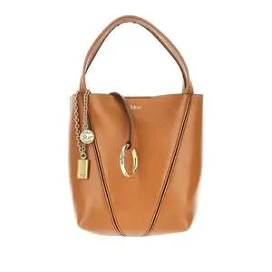 Chloé Grained Leather Small 'spin' Bag