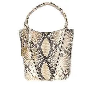 Chloé Leather Small Spin' Tote Bag - Multicolor