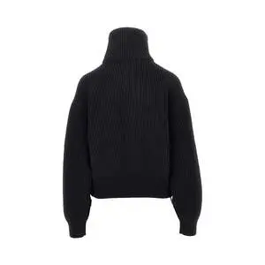 Alaïa Wool And Cashmere Trucker Sweater