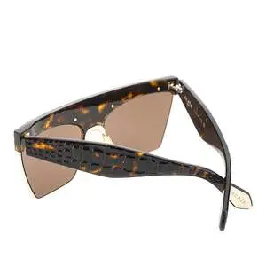 Alaïa Croco-effect Sunglasses