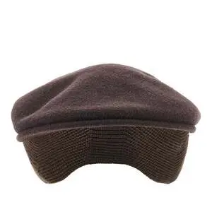 KANGOL Wool 504 Earflap Hat An - Brown