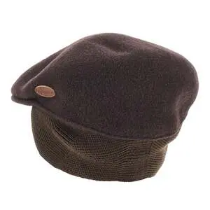 KANGOL Wool 504 Earflap Hat An - Brown