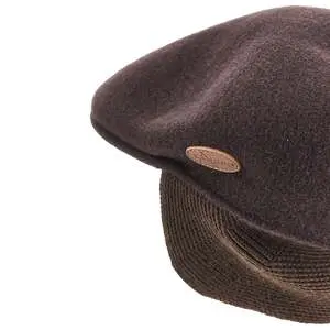 KANGOL Wool 504 Earflap Hat An - Brown