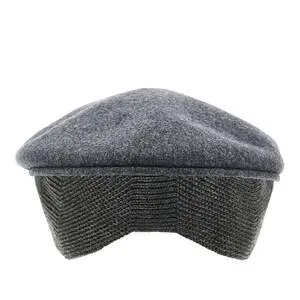 KANGOL Wool 504 Earflap Hat An - Grey