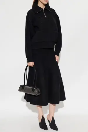 Alaïa Wool Sweater With Pockets