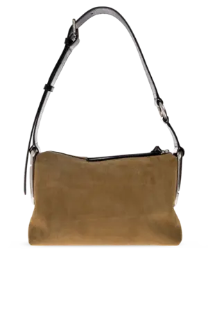 Marc Jacobs Suede Logo Bag