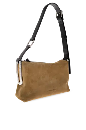 Marc Jacobs Suede Logo Bag